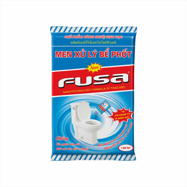 Men xử lý bể phốt Fusa 200 Gói - Bigcogroup